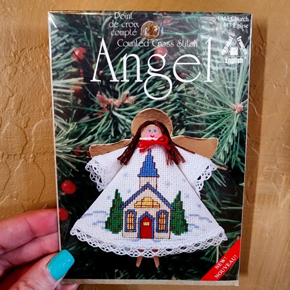 Needle Inc | Holiday | Diy 998 Holiday Cross Stitch Church On ...